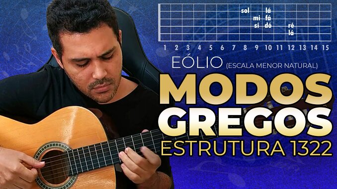 Toque os 7 MODOS GREGOS Através da Estrutura 1322
